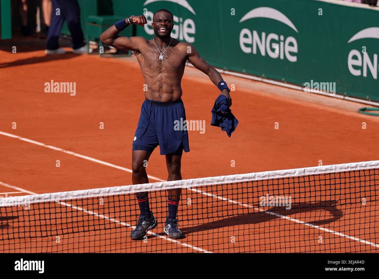 PARIS, FRANCE - MAY 28: Frances Tiafoe of United States of America ...