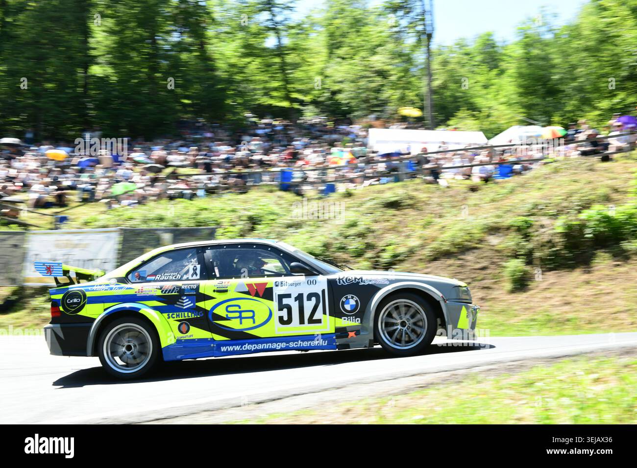 #512 Laurent Rausch (LUX), BMW E36 Coupe GER, Motorsport, 62 ...