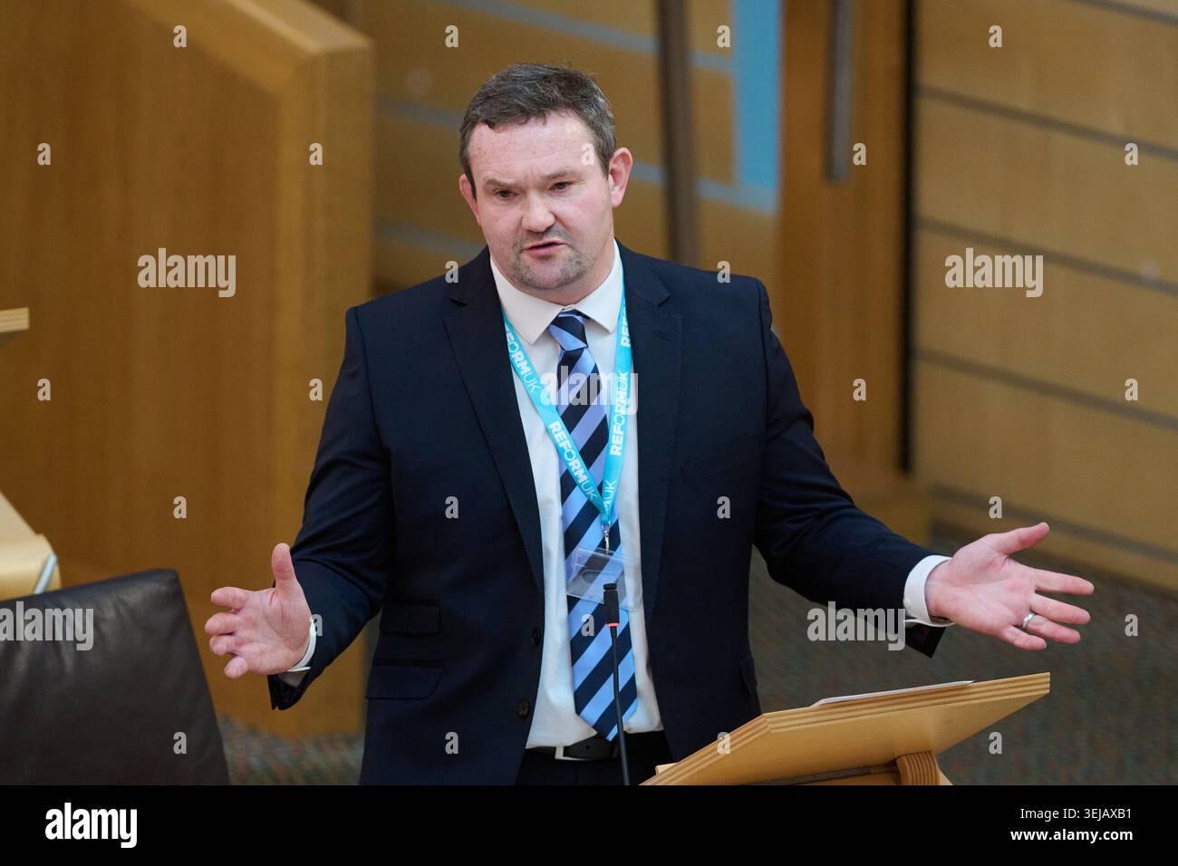 Edinburgh Scotland, UK 28 May 2026. Duncan Massey MSP at the Scottish ...