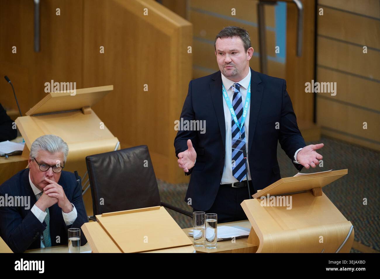 Edinburgh Scotland, UK 28 May 2026. Duncan Massey MSP at the Scottish ...