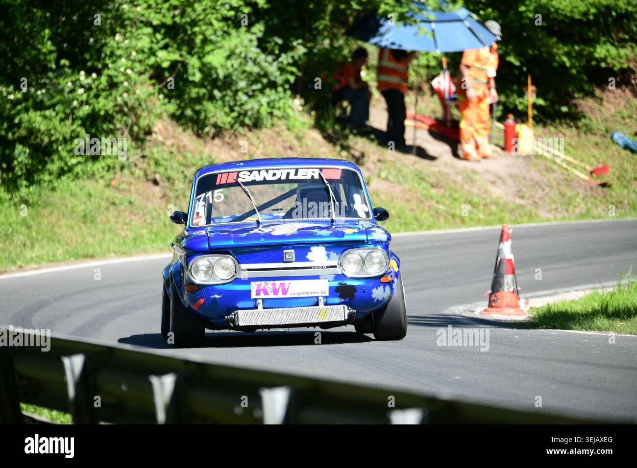 #715 Uwe Schindler (GER), NSU KWR GER, Motorsport, 62. Wolfsfelder ...