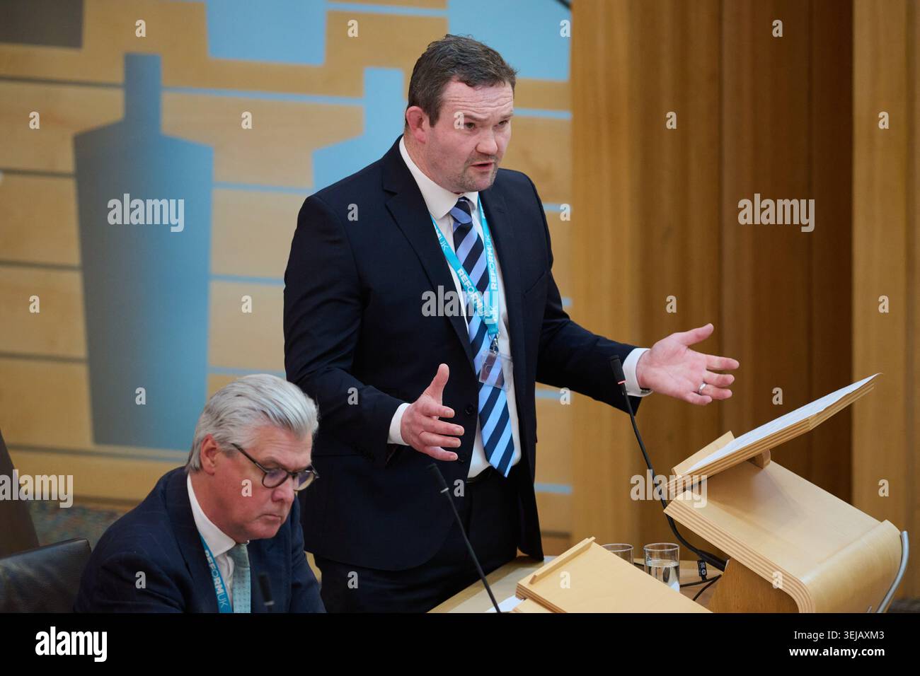Edinburgh Scotland, UK 28 May 2026. Duncan Massey MSP at the Scottish ...