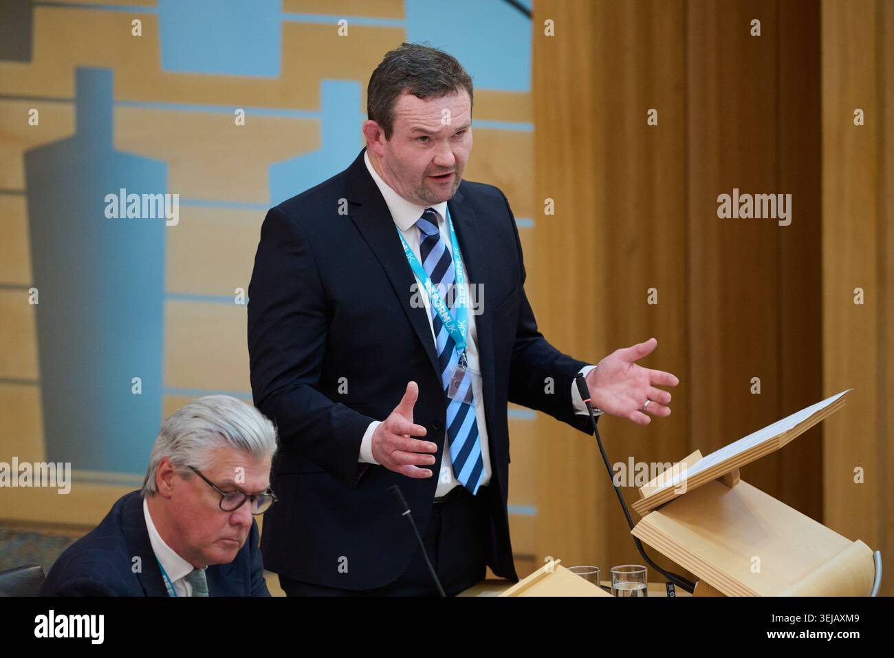 Edinburgh Scotland, UK 28 May 2026. Duncan Massey MSP at the Scottish ...