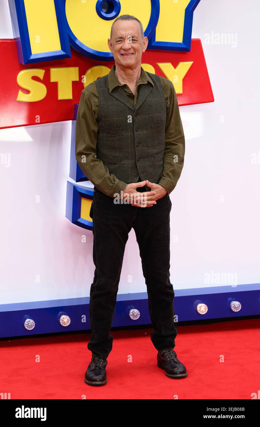 London, UK. May 28th, 2026. Tom Hanks attending the Toy Story 5 UK ...