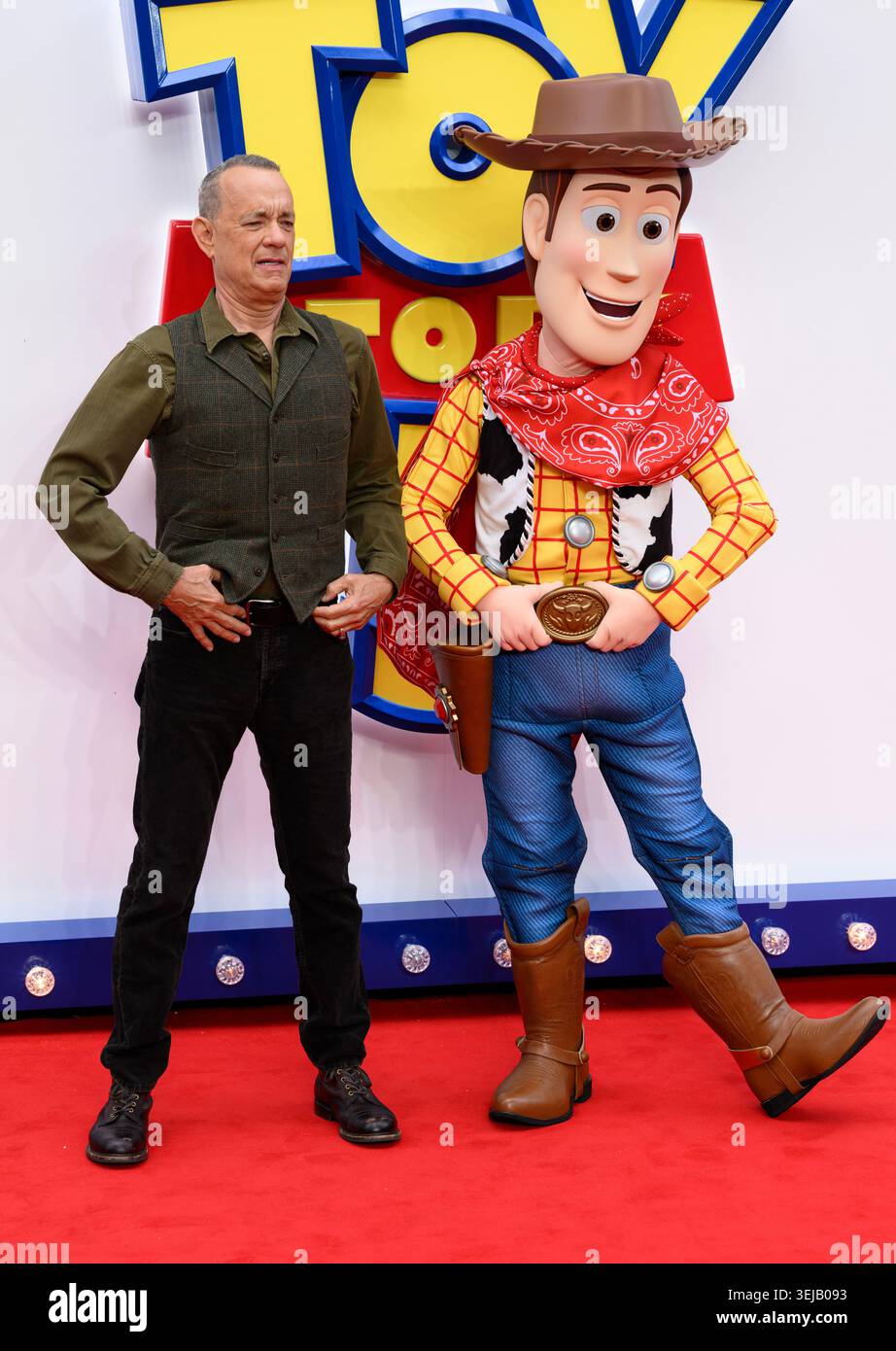 London, UK. May 28th, 2026. Tom Hanks attending the Toy Story 5 UK ...