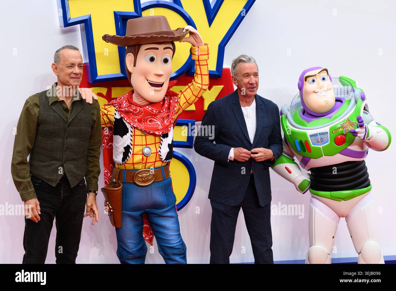 London, UK. May 28th, 2026. Tom Hanks and Tim Allen attending the Toy ...