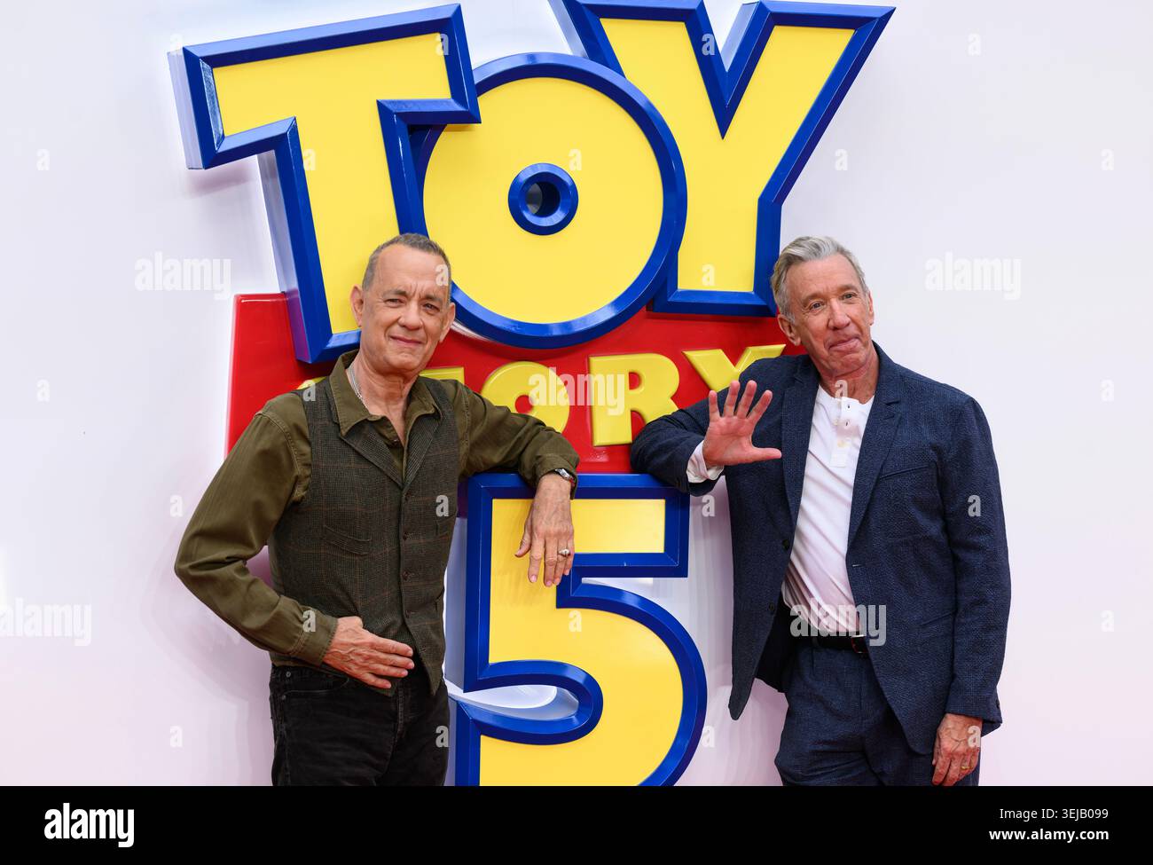 London, UK. May 28th, 2026. Tom Hanks and Tim Allen attending the Toy ...