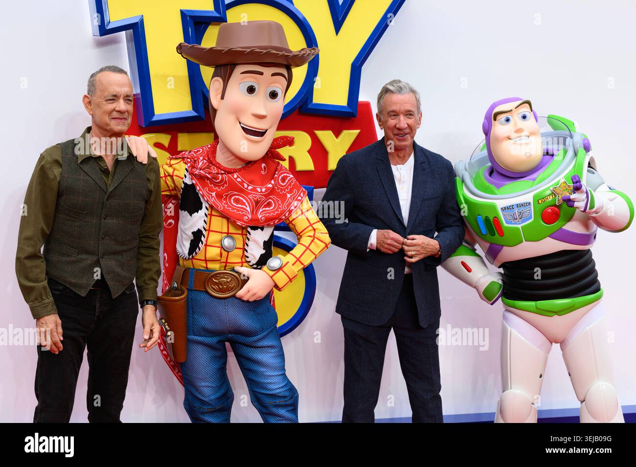 London, UK. May 28th, 2026. Tom Hanks and Tim Allen attending the Toy ...