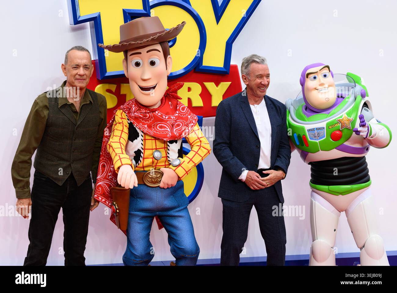 London, UK. May 28th, 2026. Tom Hanks and Tim Allen attending the Toy ...