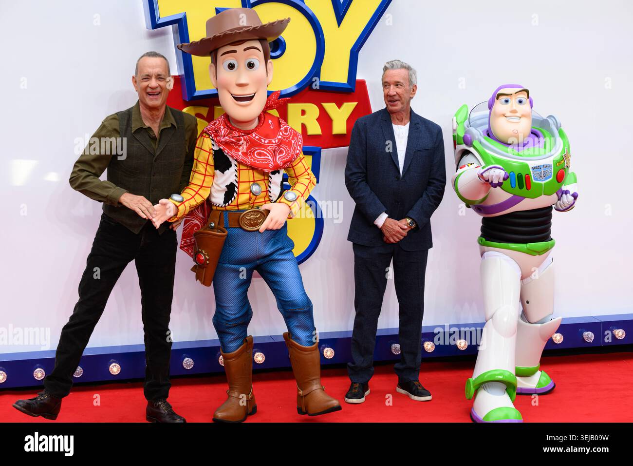 London, UK. May 28th, 2026. Tom Hanks and Tim Allen attending the Toy ...