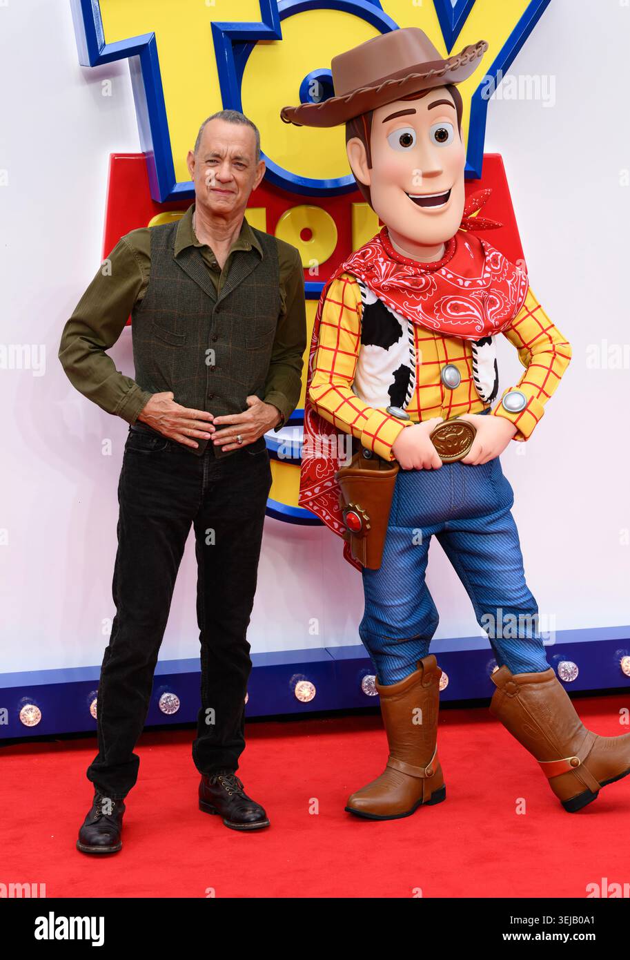 London, UK. May 28th, 2026. Tom Hanks attending the Toy Story 5 UK ...