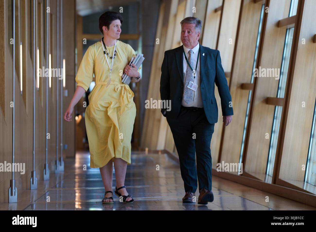 Edinburgh Scotland, UK 28 May 2026. Minister for Community Care Alison ...