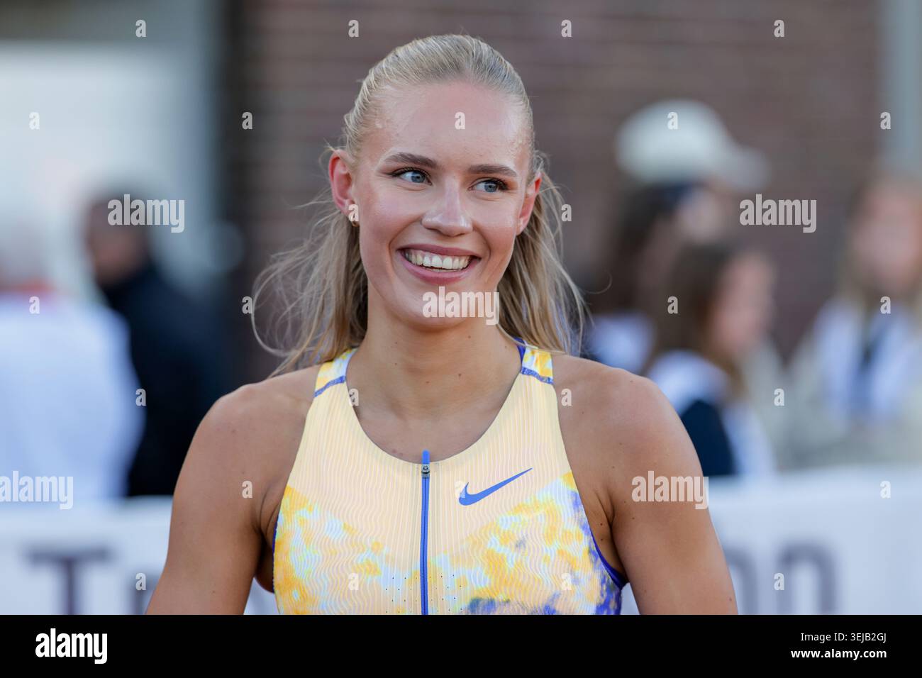 Bergen 20260528. Pernille Antonsen wins 800 m during the Trond Mohn ...