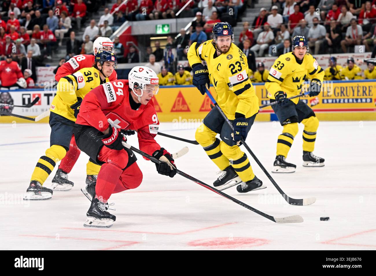 ZURICH, SWITZERLAND - MAY 28: Attilio Biasca of Switzerland in action ...