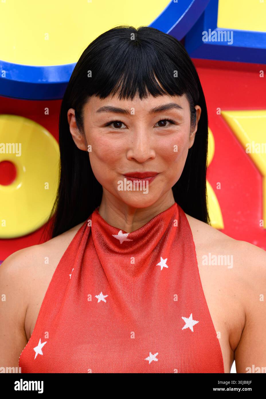 London, UK. May 28th, 2026. Greta Lee attending the Toy Story 5 UK ...