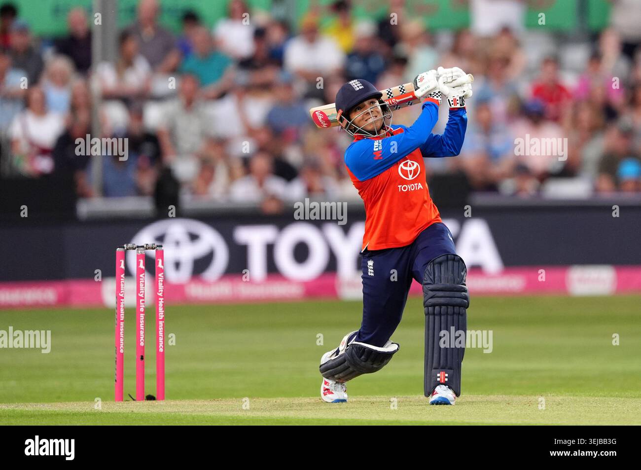 England's Sophia Dunkley batting during the first Vitality IT20 match ...