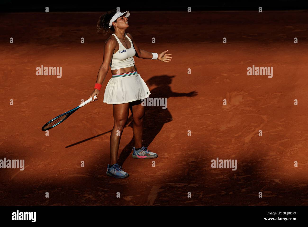 Paris, France. 28 May 2026: Mayar Sherif (EGY) during the French Open ...