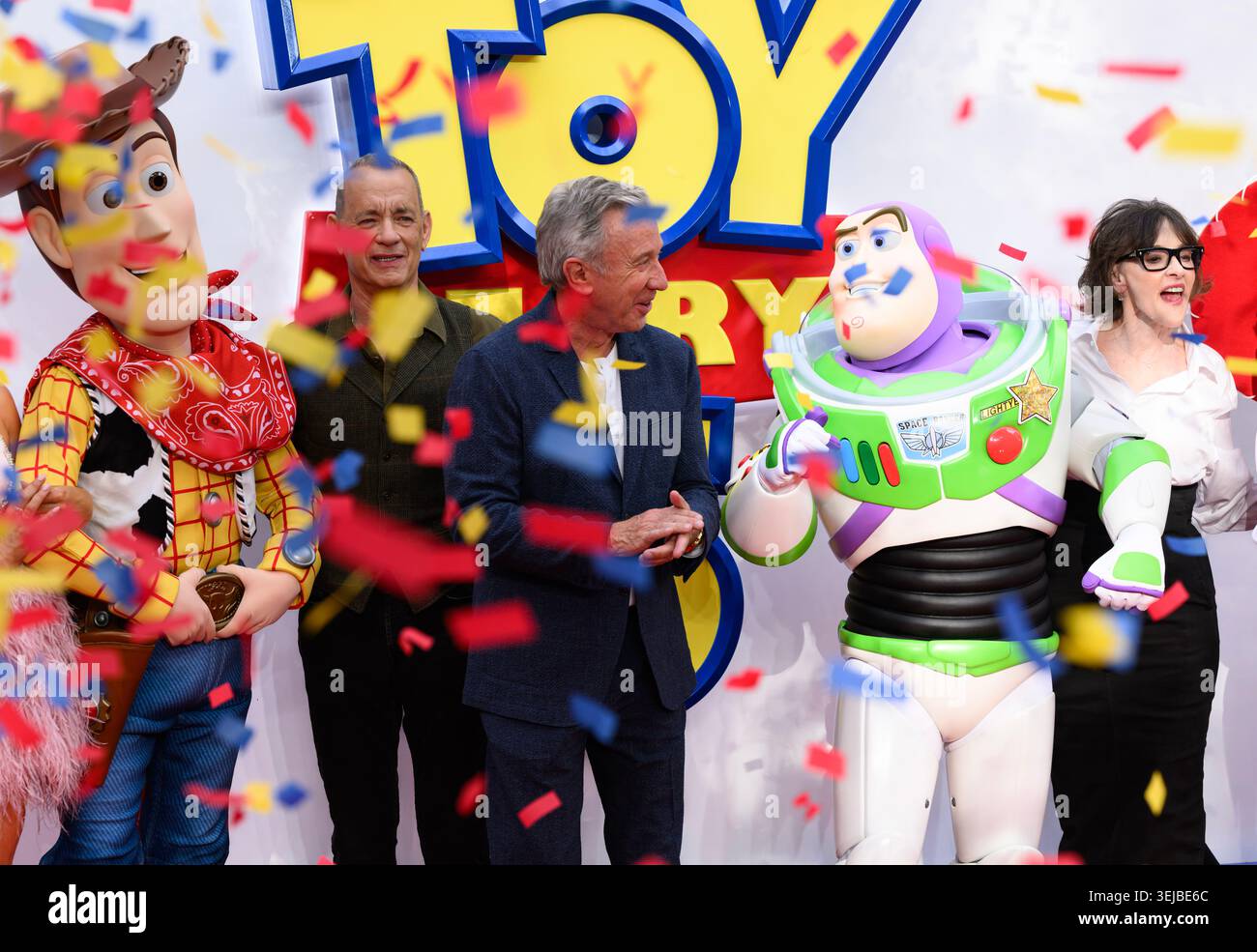 London, UK. May 28th, 2026. Tom Hanks, Tim Allen and Joan Cusak ...