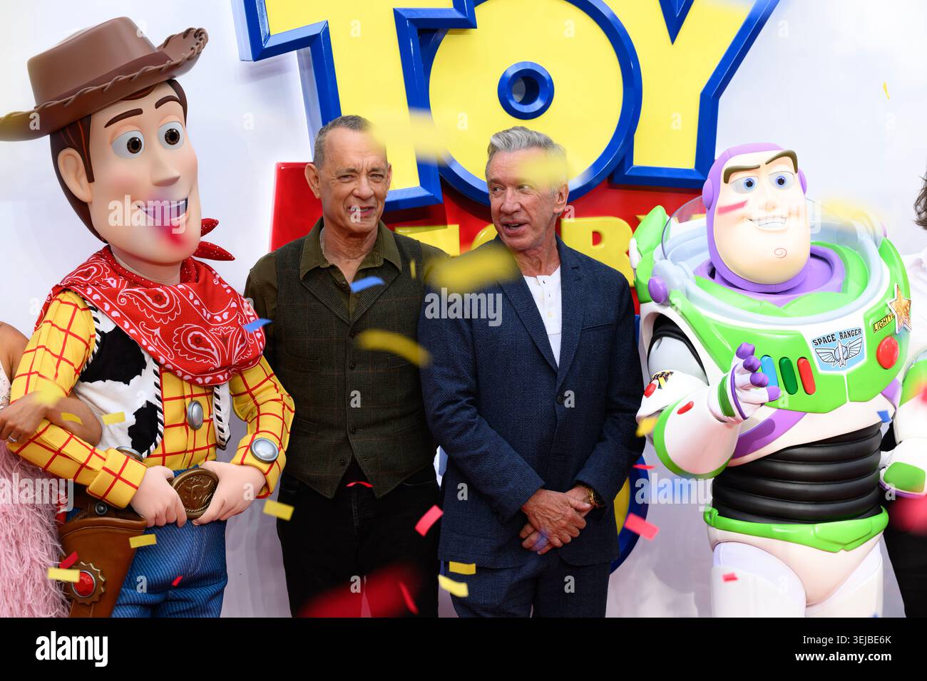 London, UK. May 28th, 2026. Tom Hanks and Tim Allen attending the Toy ...