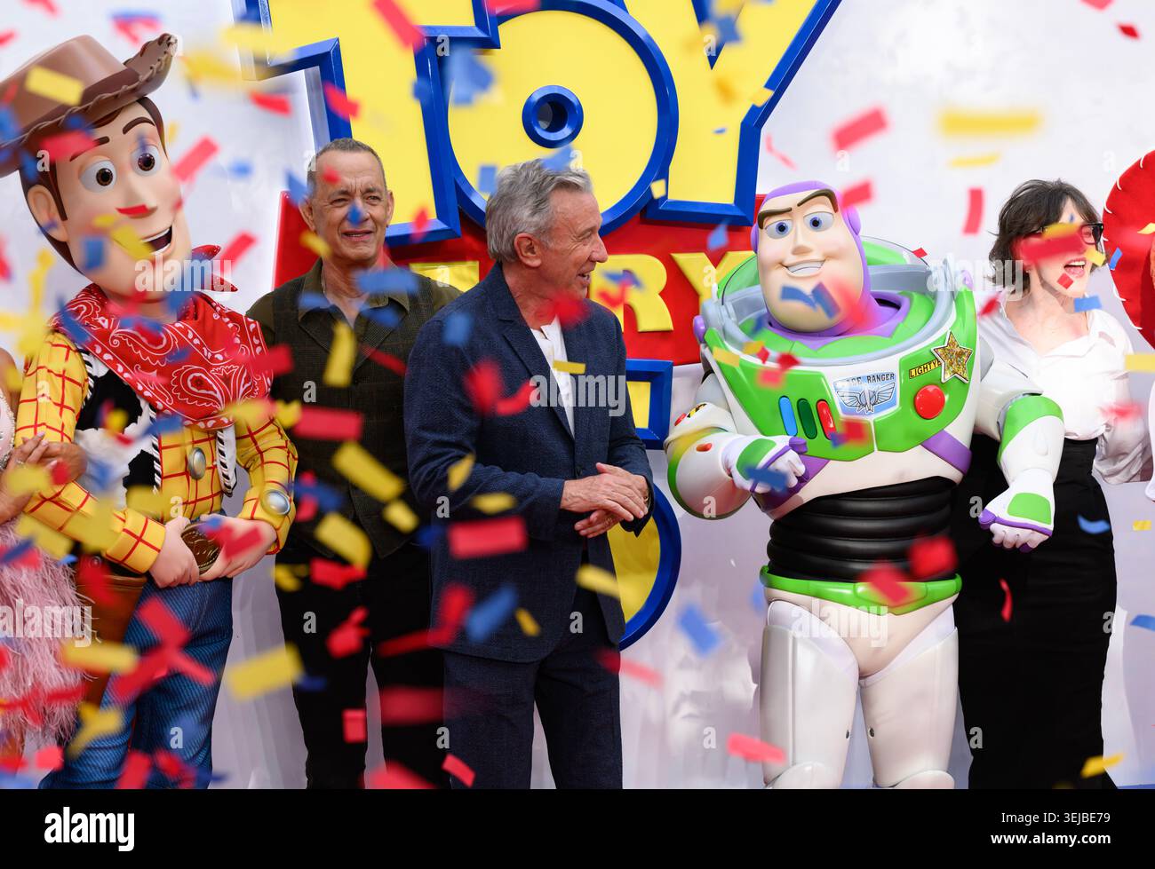 London, UK. May 28th, 2026. Tom Hanks, Tim Allen and Joan Cusak ...