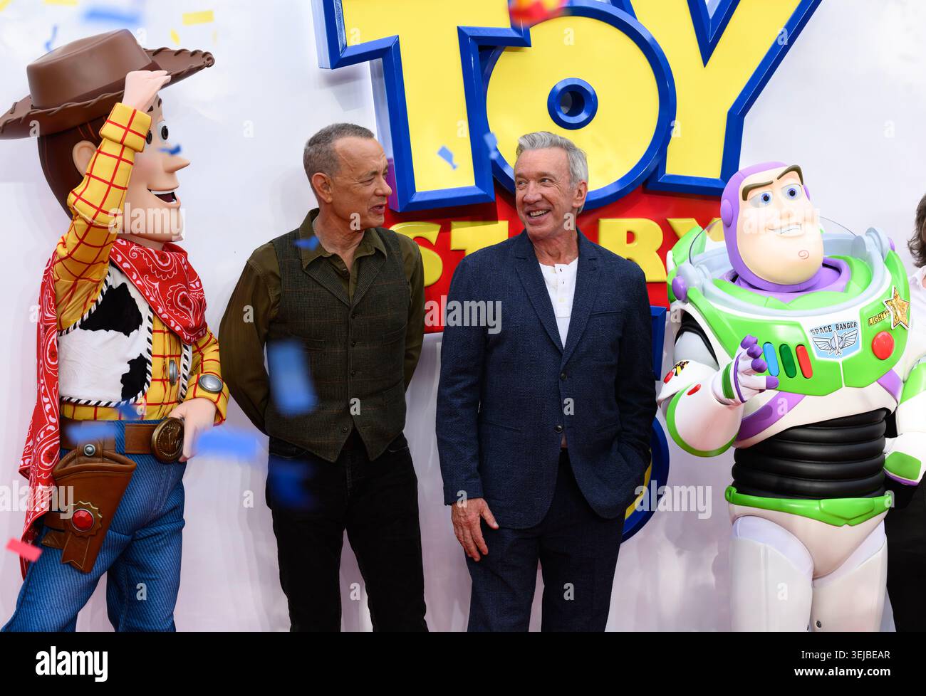 London, UK. May 28th, 2026. Tom Hanks and Tim Allen attending the Toy ...