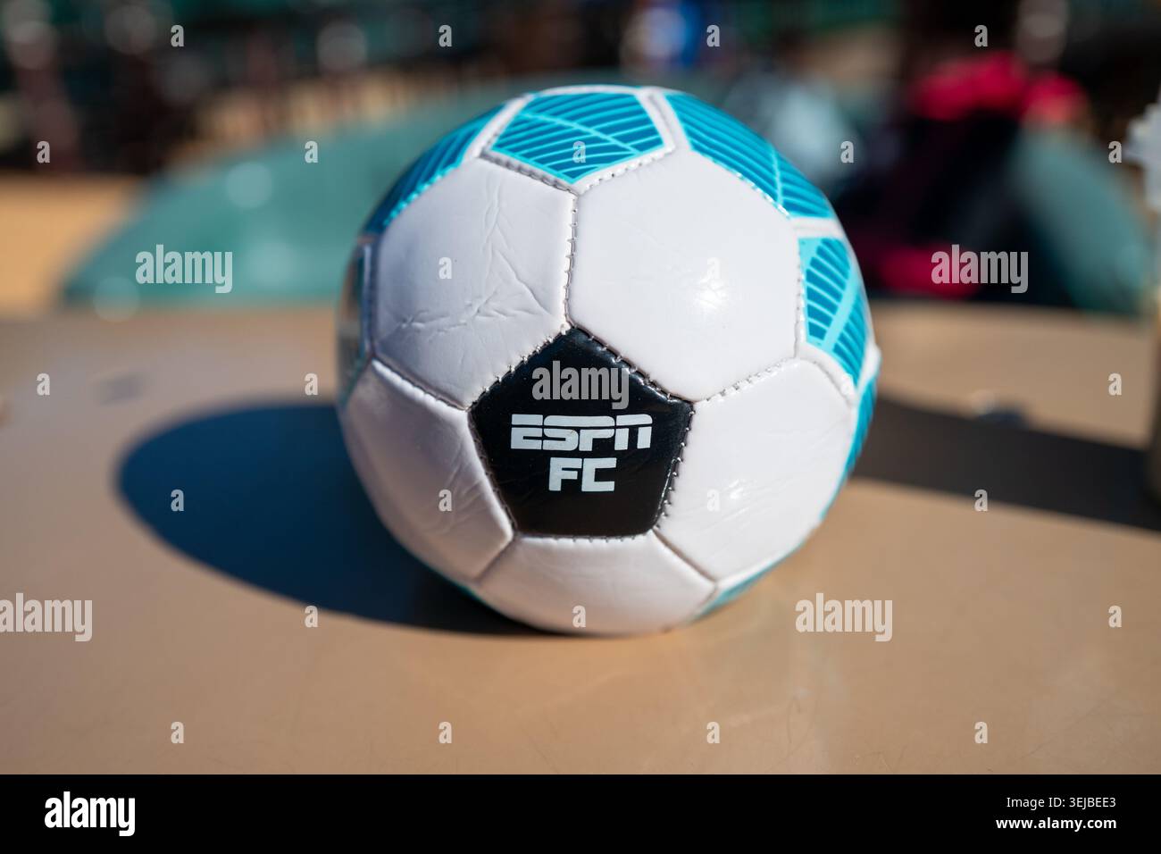 Logo for ESPN FC on a Size 1 child's soccer ball, Oakland, California ...