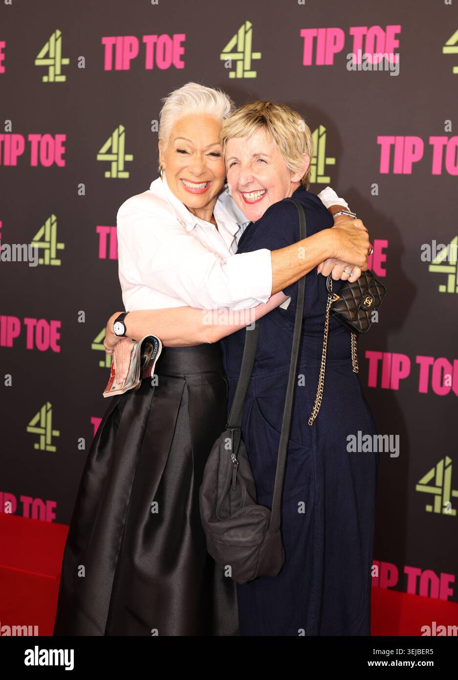 Denise Welch (left) and Julie Hesmondhalgh attend a launch event for ...