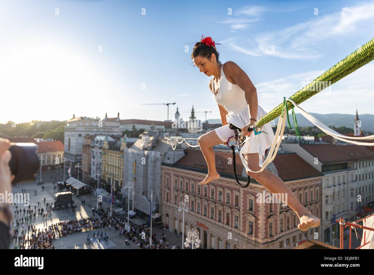 As part of the Cest is the best street festival, girl Antonia Gasparov ...