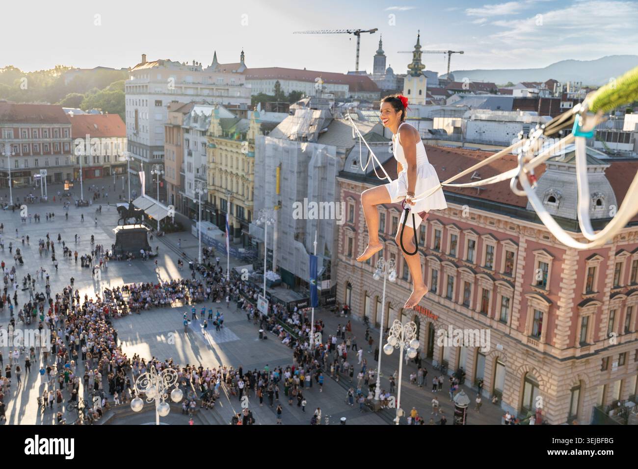 As part of the Cest is the best street festival, girl Antonia Gasparov ...