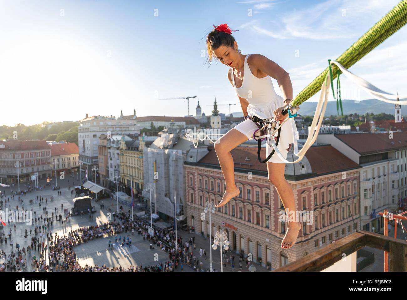 As part of the Cest is the best street festival, girl Antonia Gasparov ...
