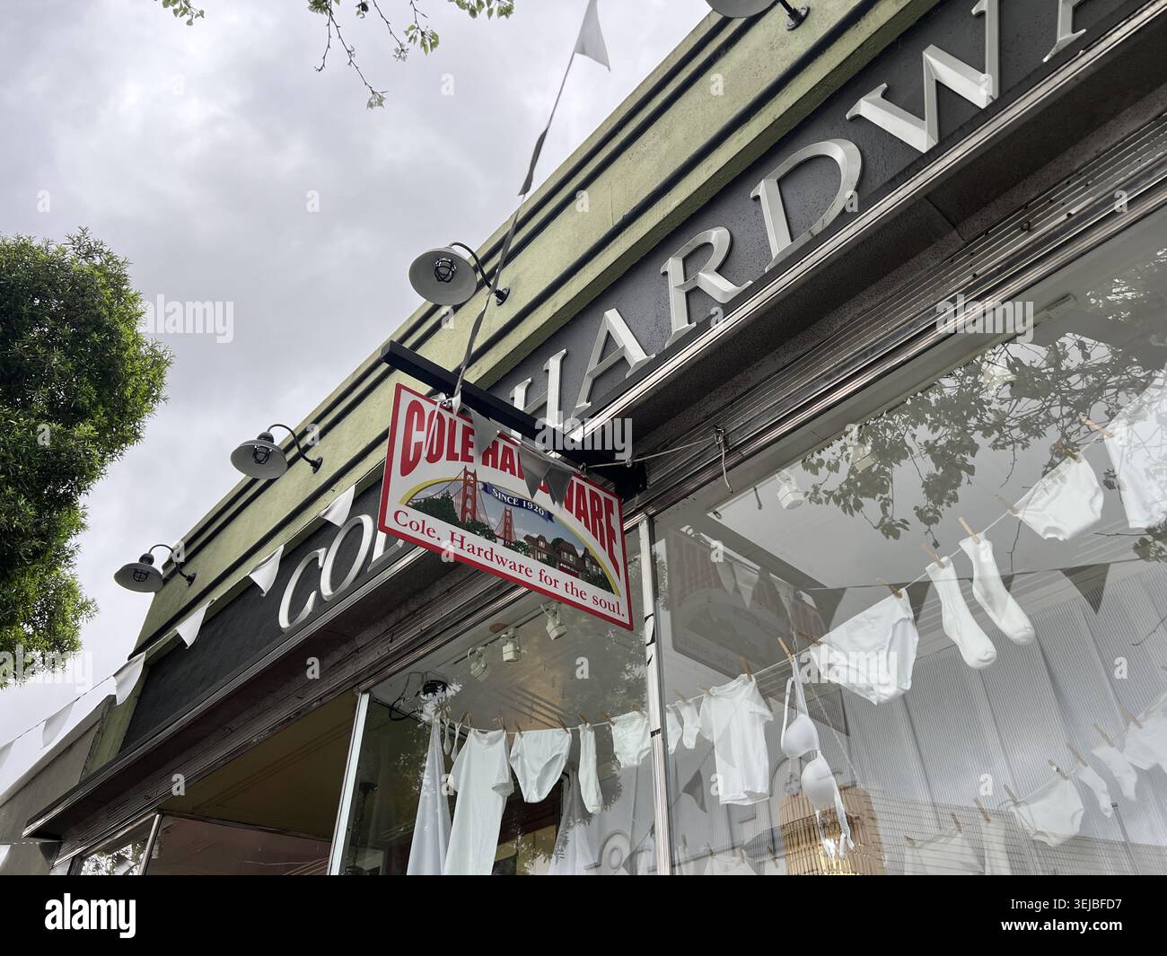 Facade of Cole Hardware, Rockridge, Oakland, California, April, 2026 ...