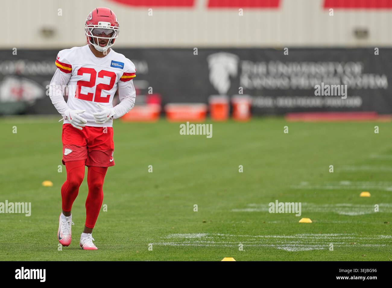 Kansas City Chiefs defensive back Jadon Canady participates in a drill ...