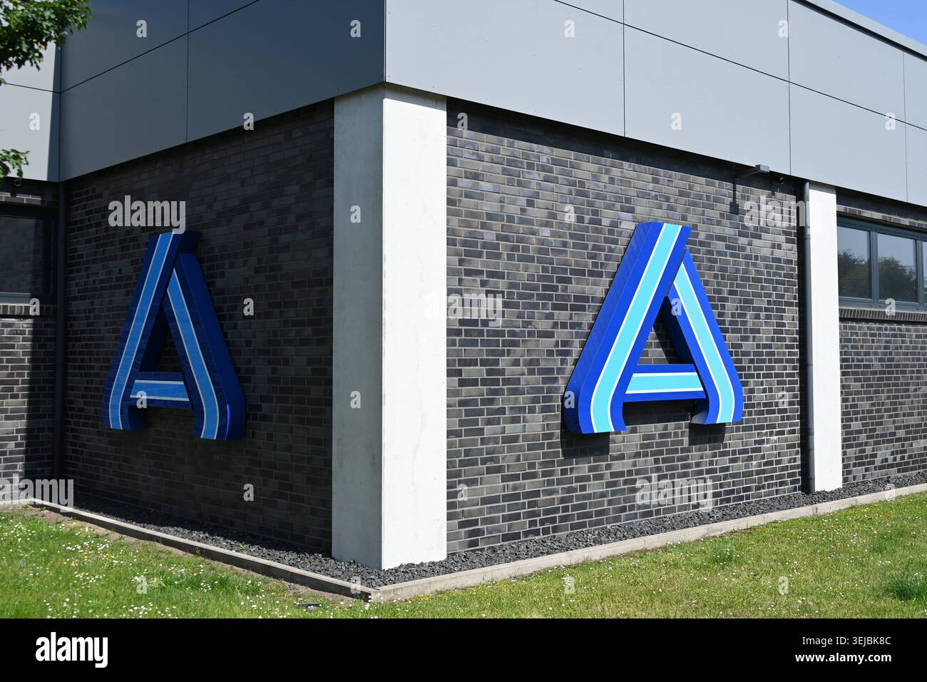 Firmenlogo von ALDI, Aldi Nord, Discounter, Feature, Symbolfoto ...