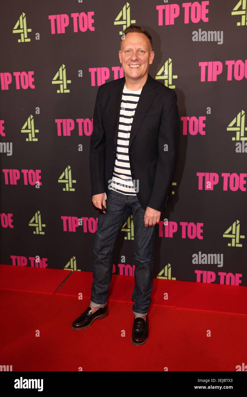 Antony Cotton attending a launch event for the new Channel 4 series Tip ...