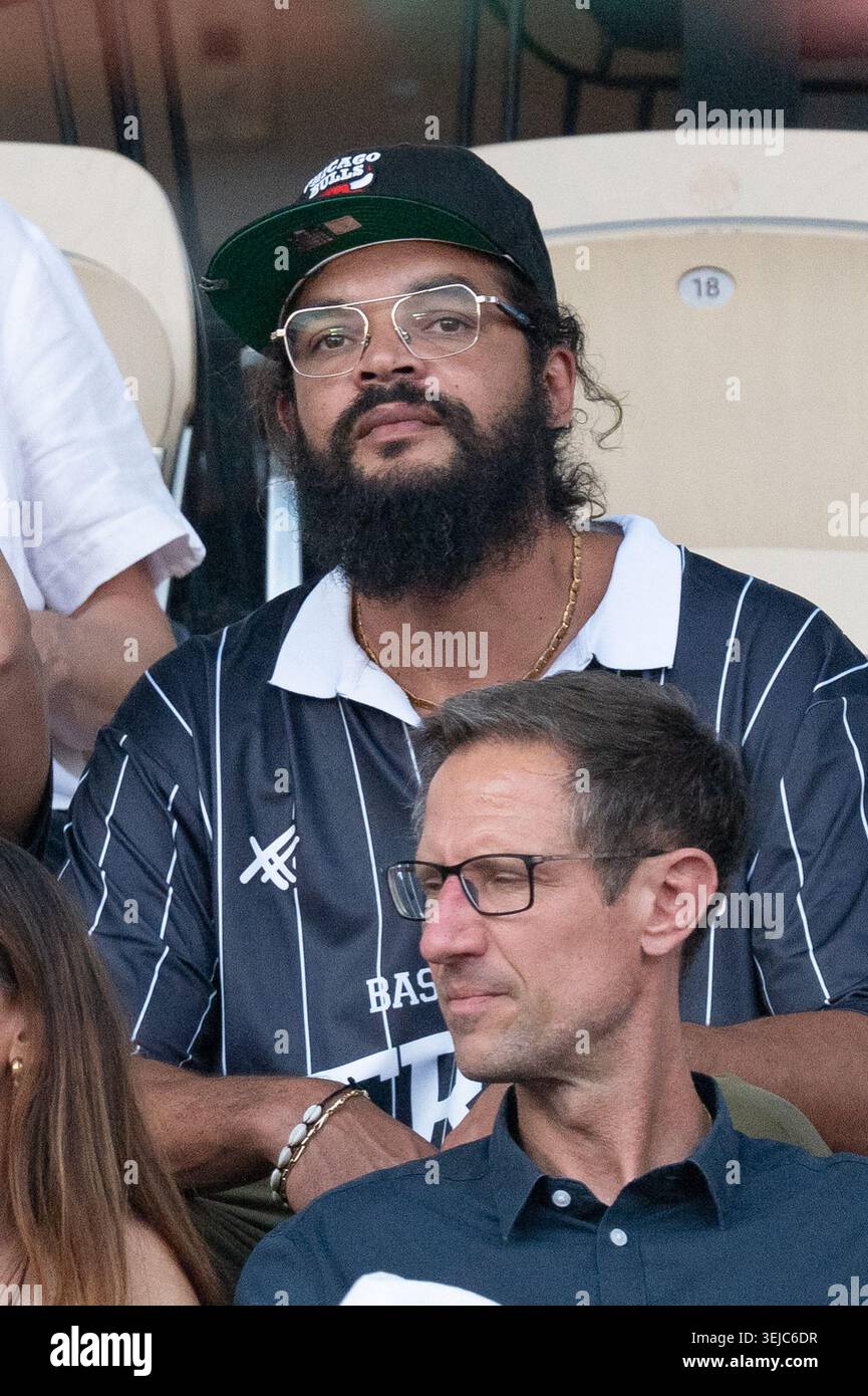 Joakim Noah attends the 5rd day of the Roland-Garros 2026 at Roland ...