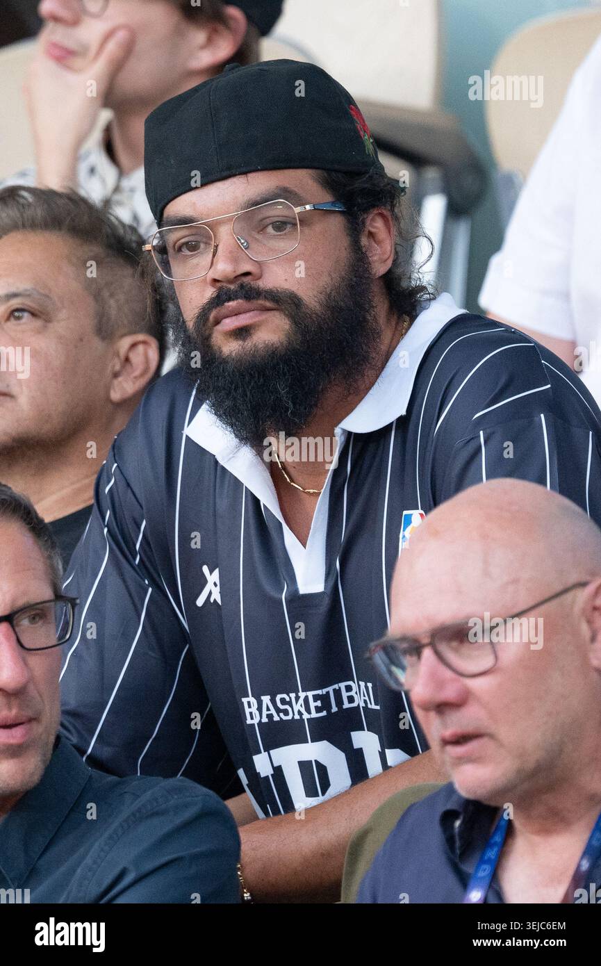 Joakim Noah attends the 5rd day of the Roland-Garros 2026 at Roland ...