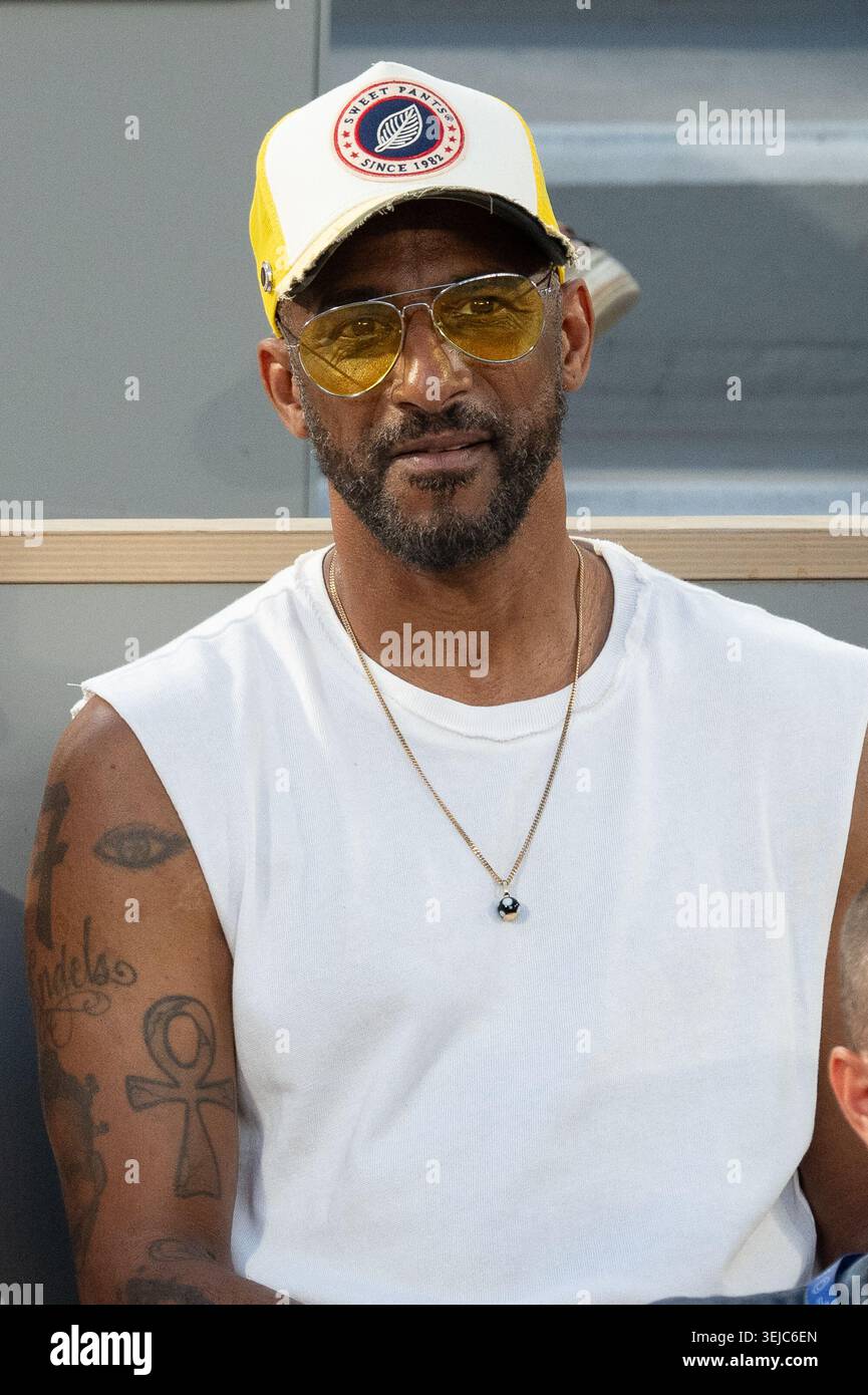 Stomy Bugsy attends the 5rd day of the Roland-Garros 2026 at Roland ...