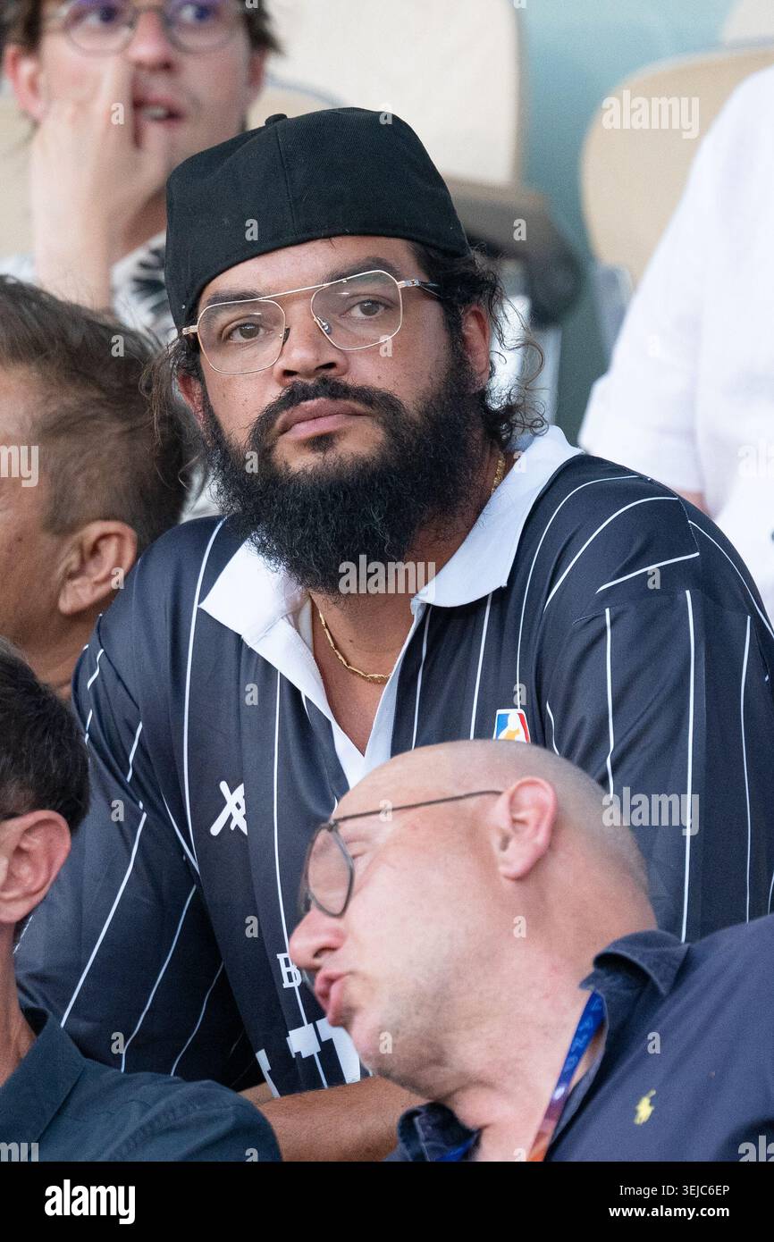 Joakim Noah attends the 5rd day of the Roland-Garros 2026 at Roland ...