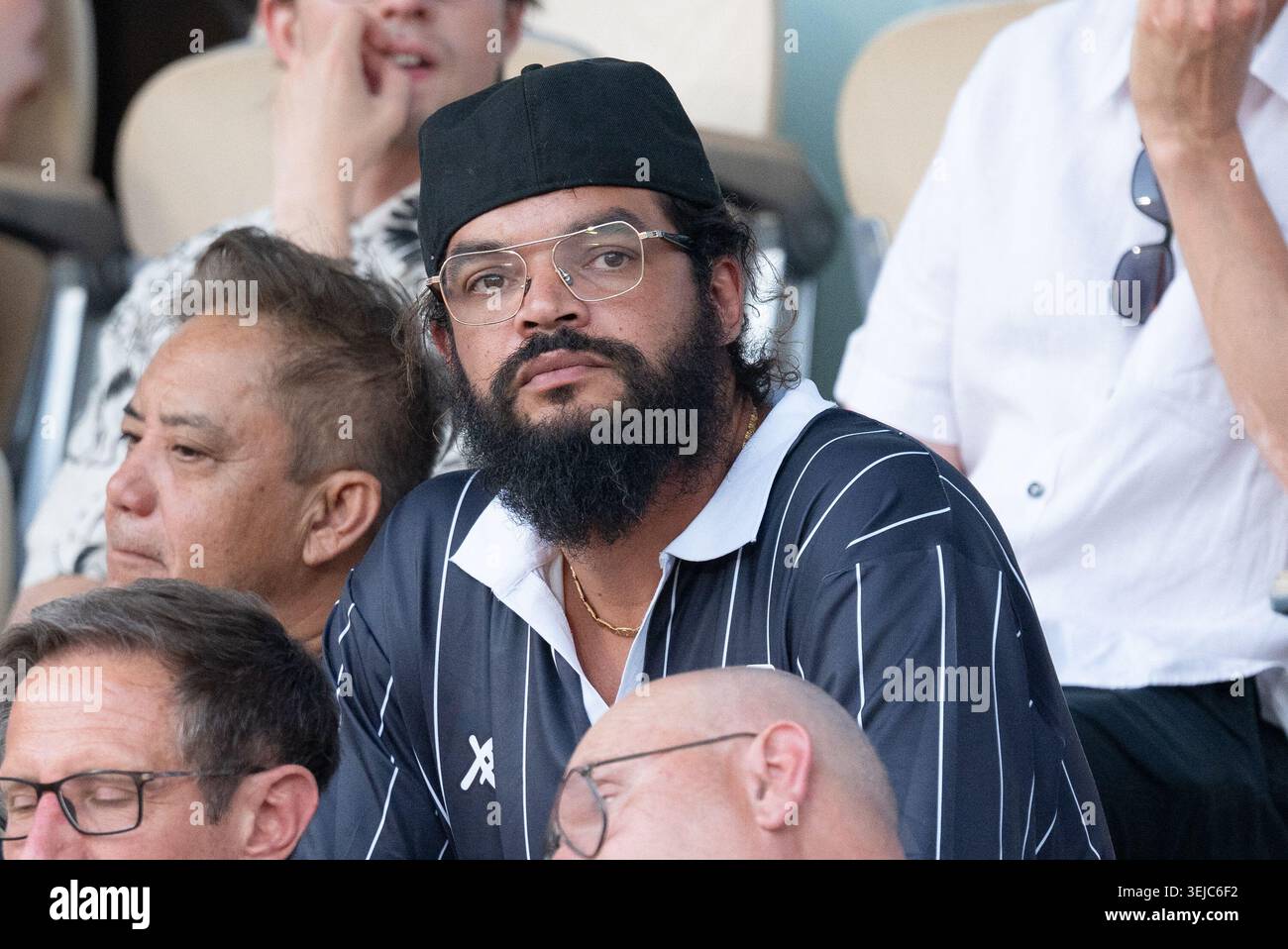 Joakim Noah attends the 5rd day of the Roland-Garros 2026 at Roland ...