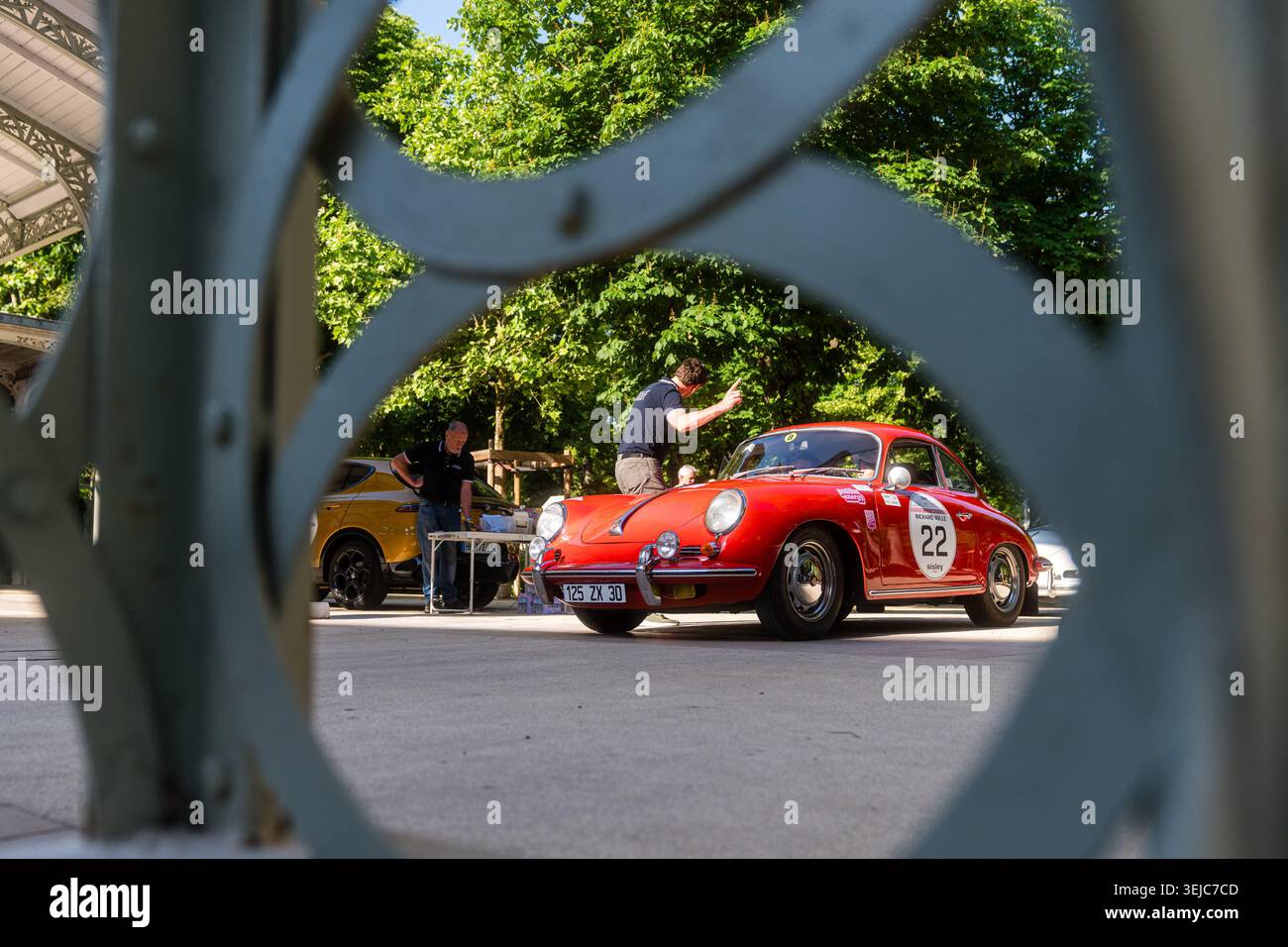 28th May 2026; St Tropez, France: Parc fermé during the Rallye des ...