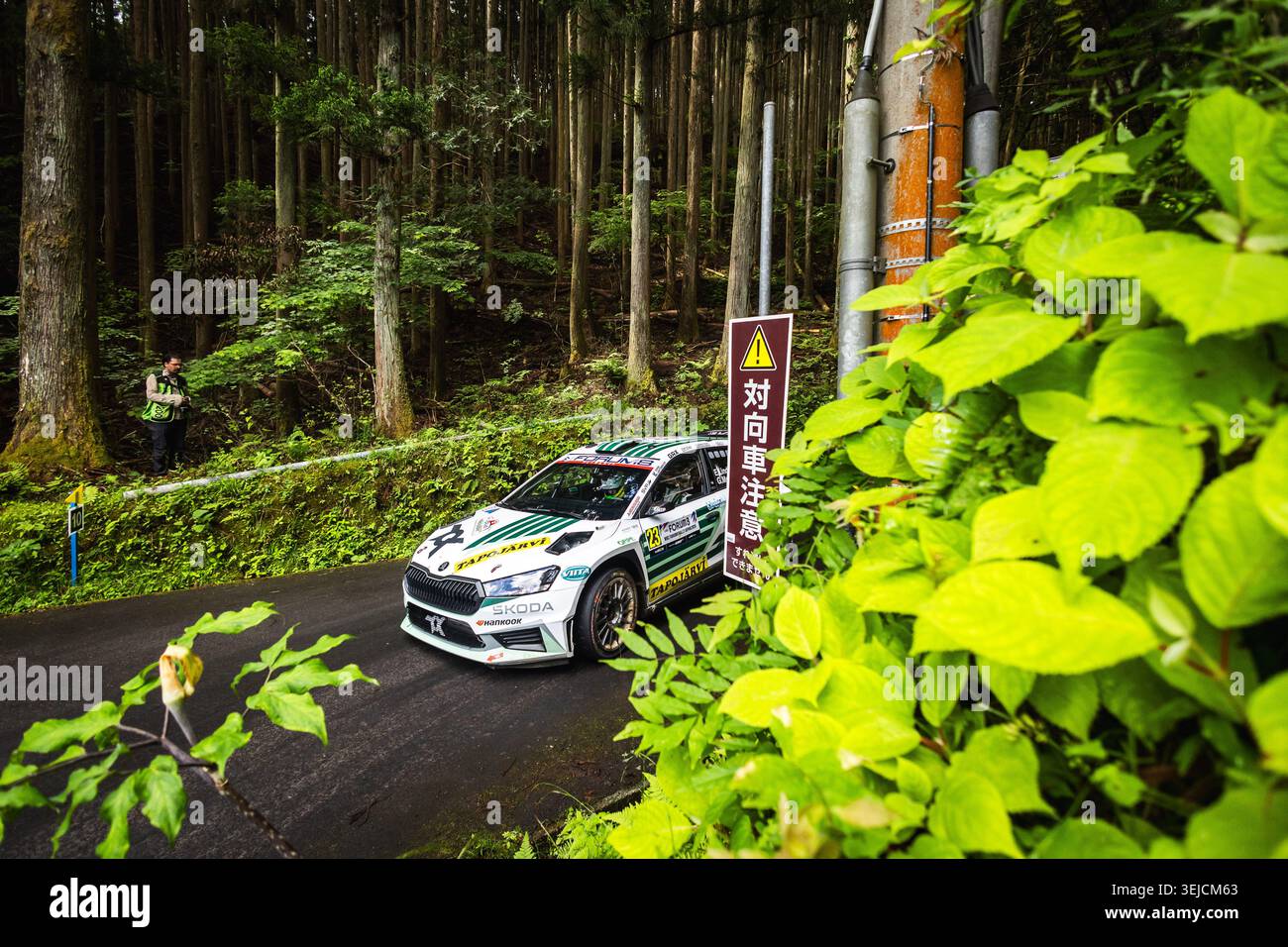 23 Emil LINDHOLM, Gabriel MORALES, Skoda Fabia RS Rally2, action during ...