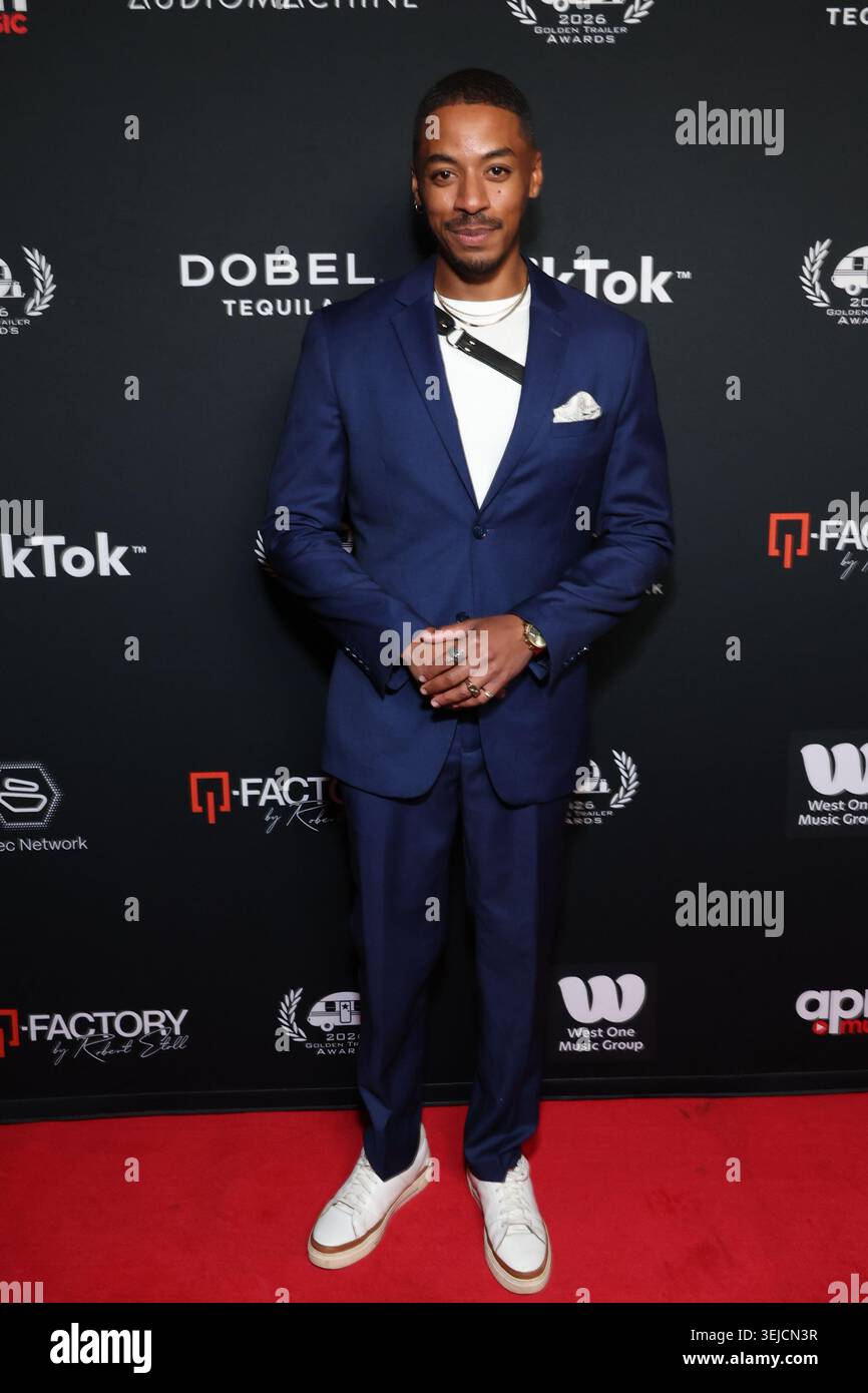 Beverly Hills CA May 28:Justin Davis at The 26th Annual Golden Trailer ...