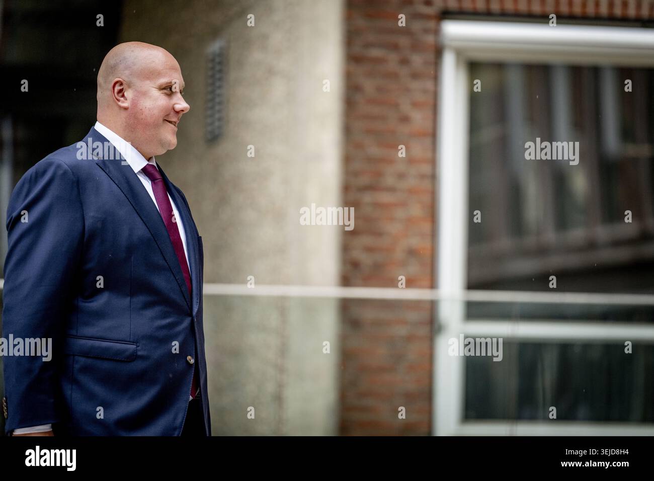 THE HAGUE - Thierry Aartsen, Minister of Work and Participation, prior ...