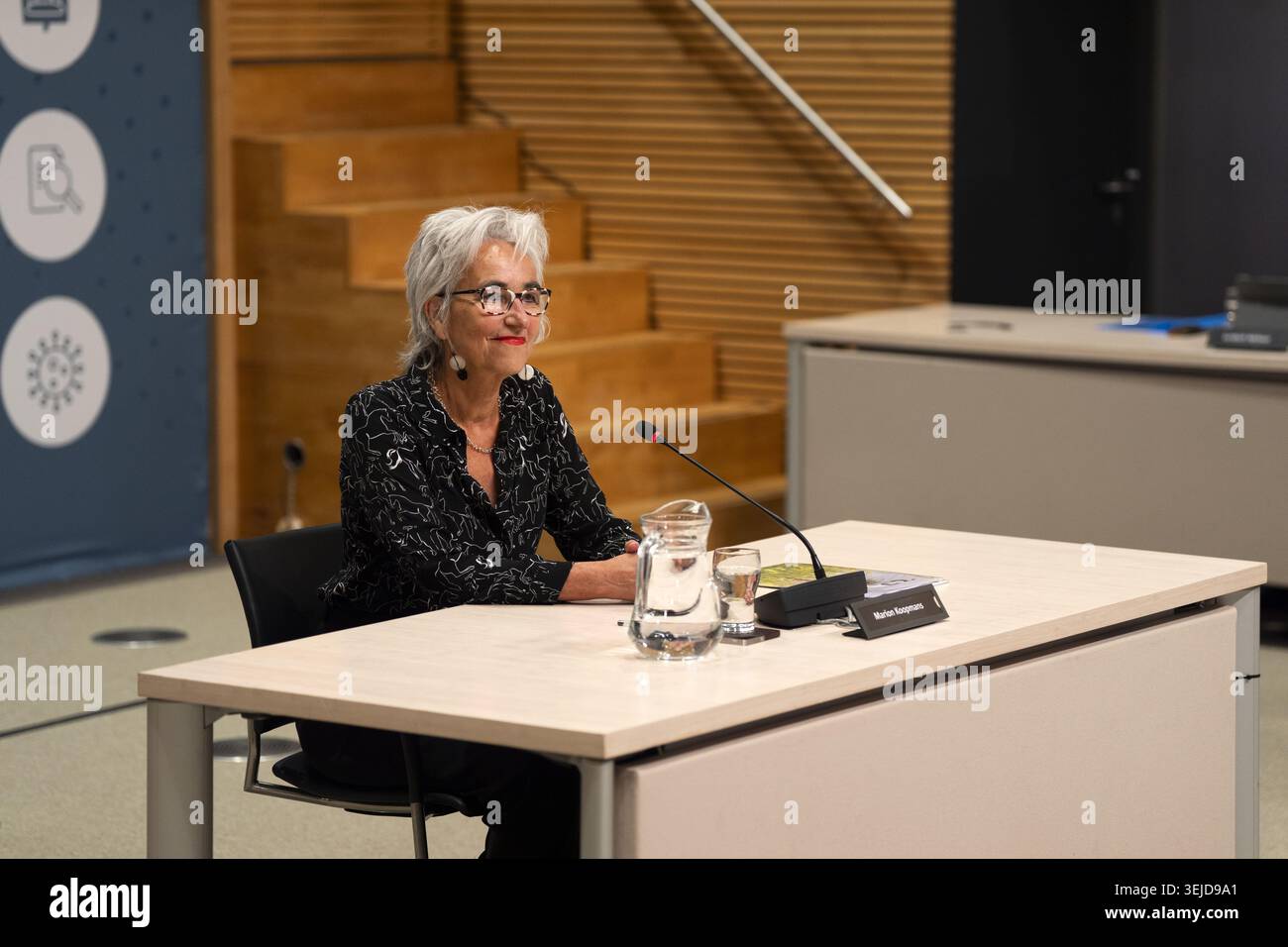 THE HAGUE - Professor of Virology Marion Koopmans during the public ...