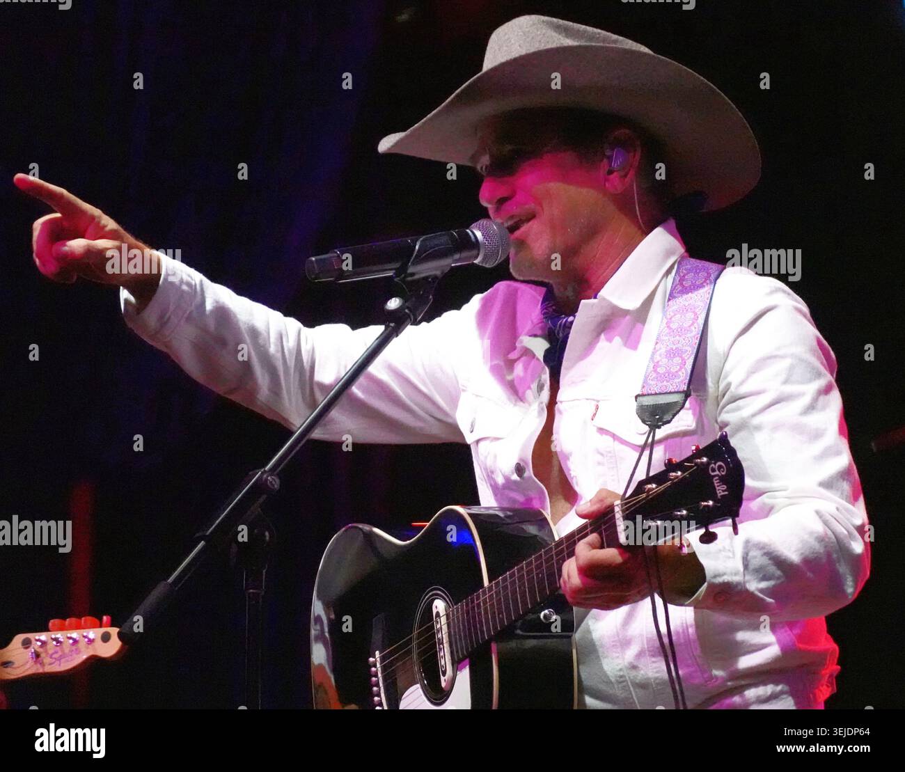 Jackrabbit featuring actor Dermot Mulroney performing in concert at ...