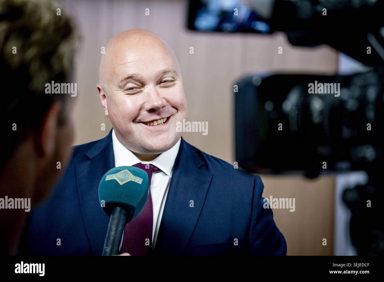 THE HAGUE - Thierry Aartsen, Minister of Work and Participation, speaks ...