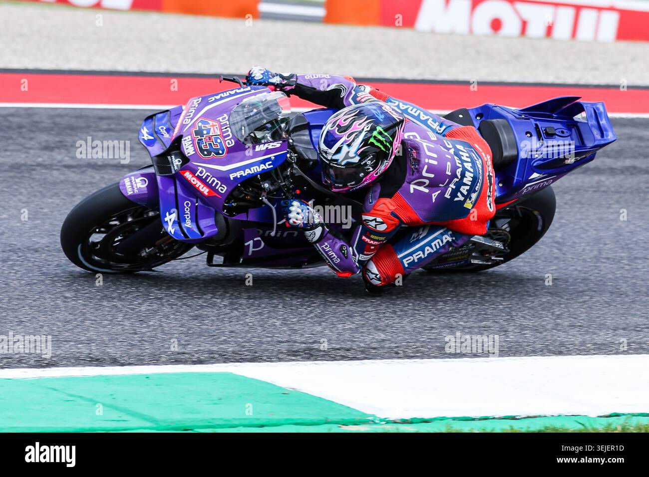 Jack Miller of Australia and Prima Pramac Yamaha MotoGP seen during ...