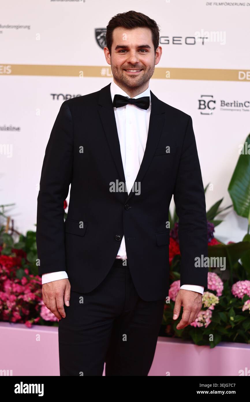 29 May 2026, Berlin: Lucas Reiber, ambassador of the German Film Awards ...