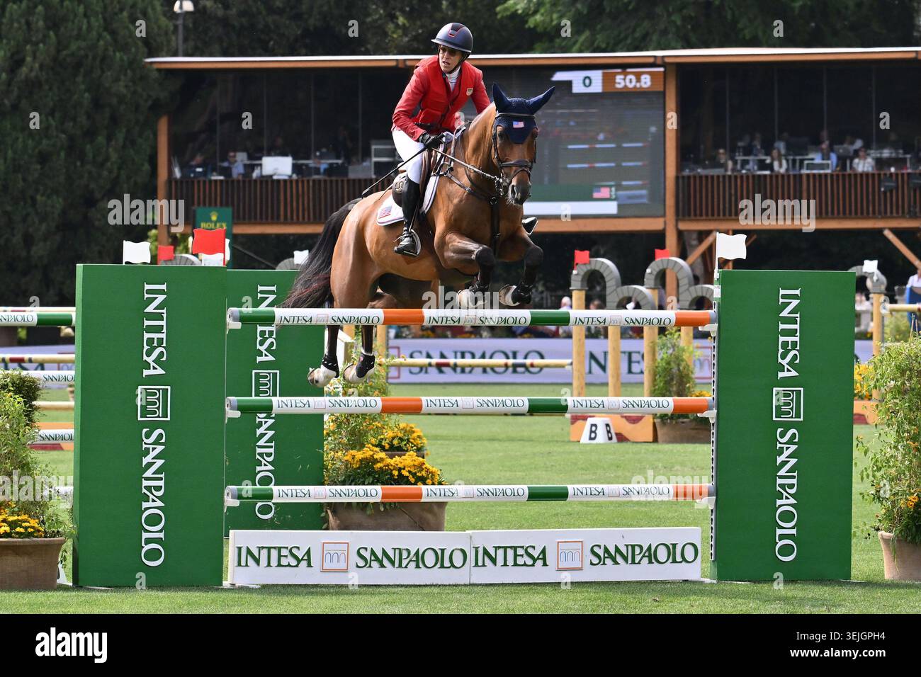 IPA85163290 - Laura KRAUT (USA) and DORADO 212 during the 93rd CSIO ...
