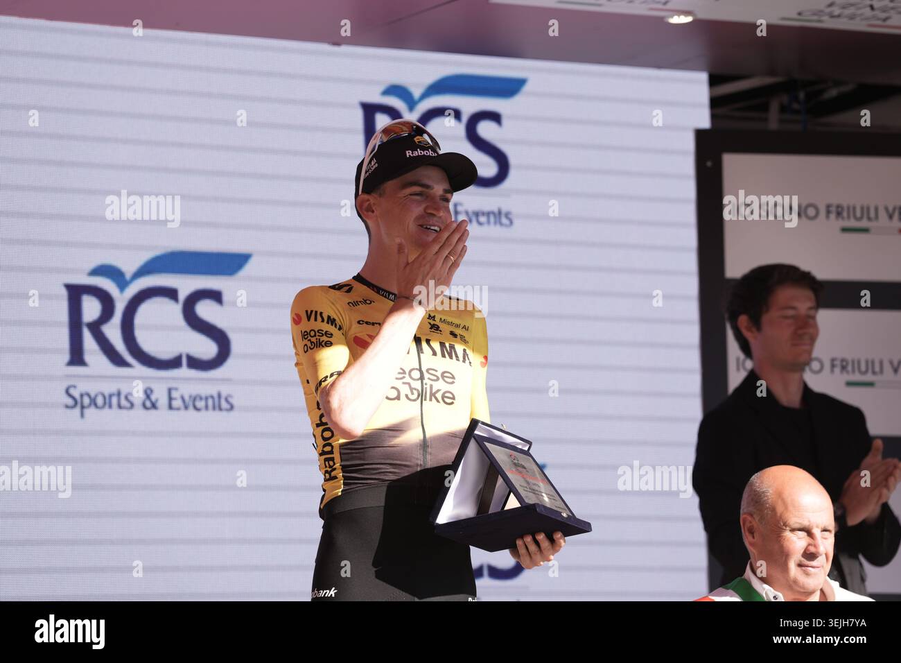 United States’ Sepp Kuss of Team Visma | Lease A Bike Winner of stage ...